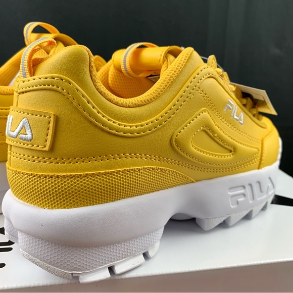 Fila | Shoes | Fila Disruptor 2 Vibrant Yellow Womens Various Sizes ...